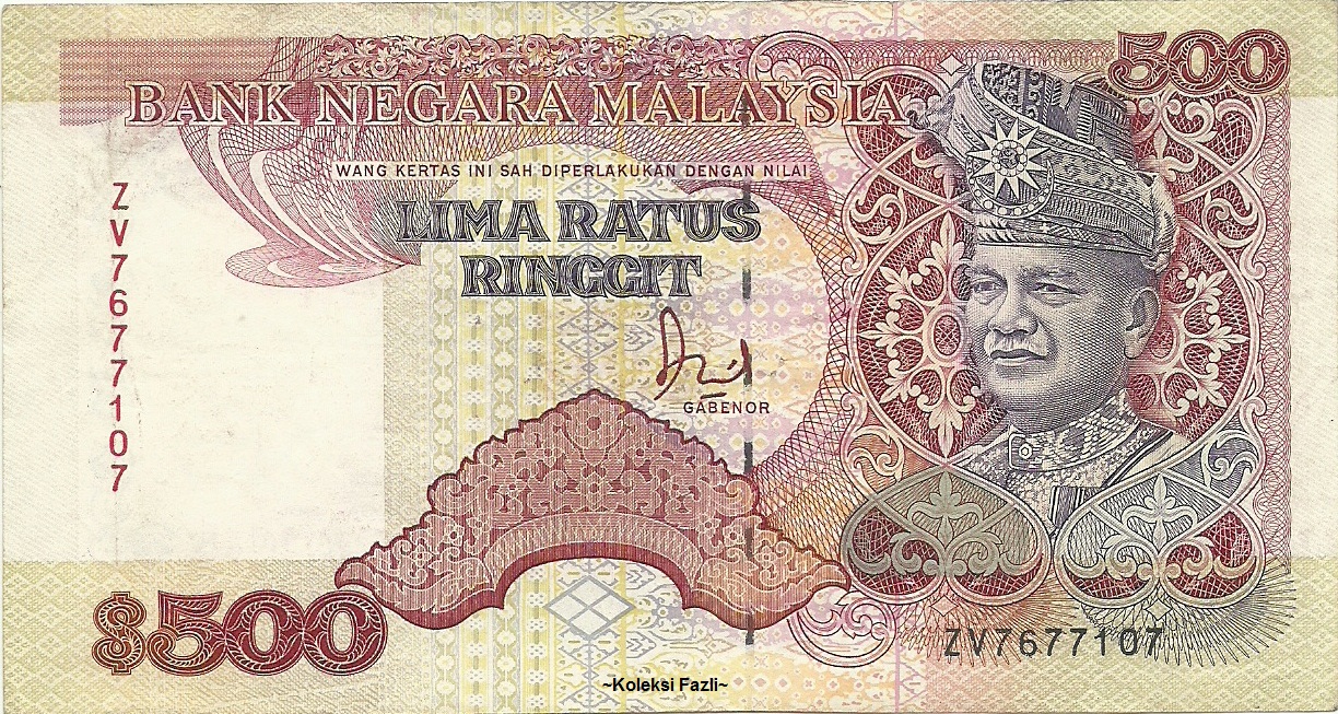 Koleksi Fazli: Koleksi Lima Ratus Ringgit Kertas