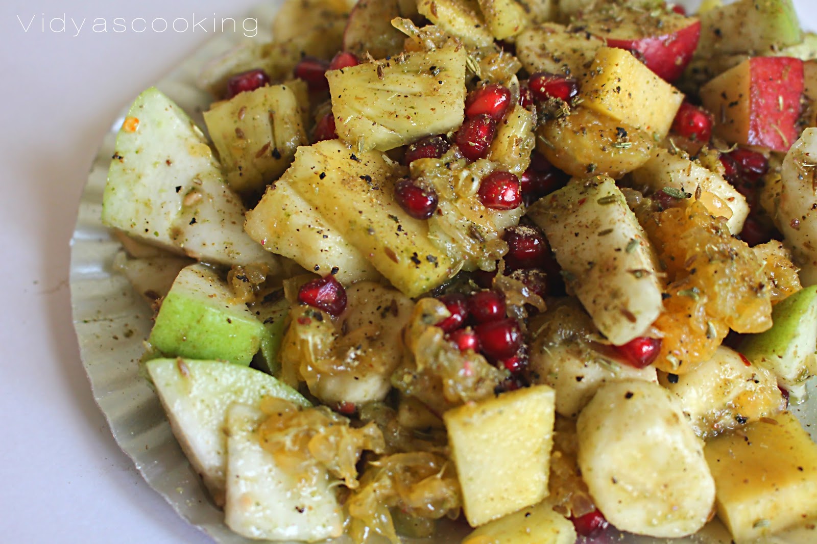 Street Food Series: Mixed Fruit Chaat Recipe