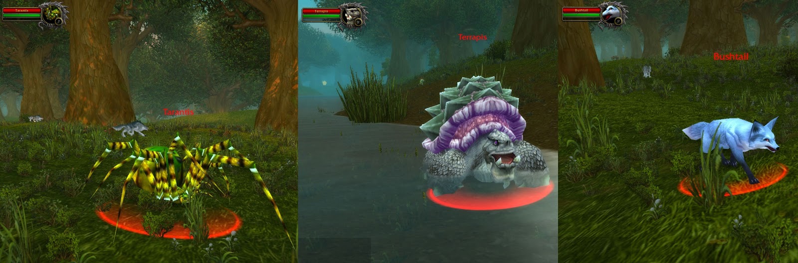 WoW Rare Spawns: Elwynn Forest - Tamable Rares added in 5.1
