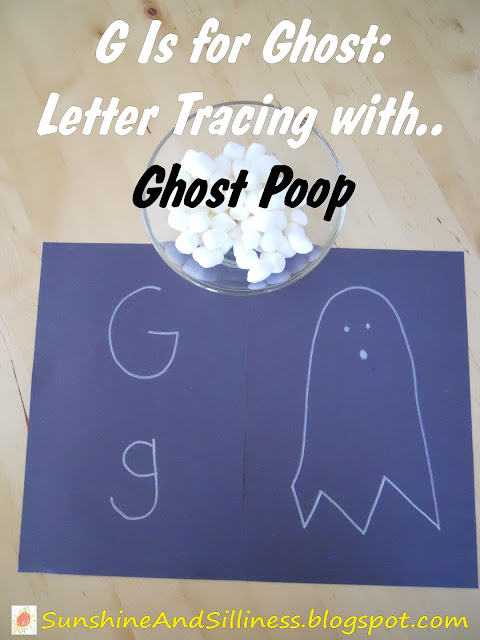 Sunshine and Silliness: G is for Ghost