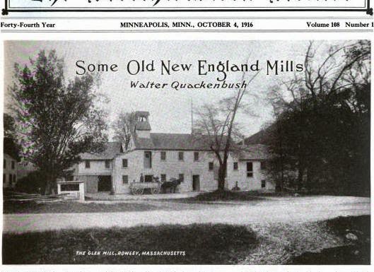AnceStory Archives: Some New England Mills