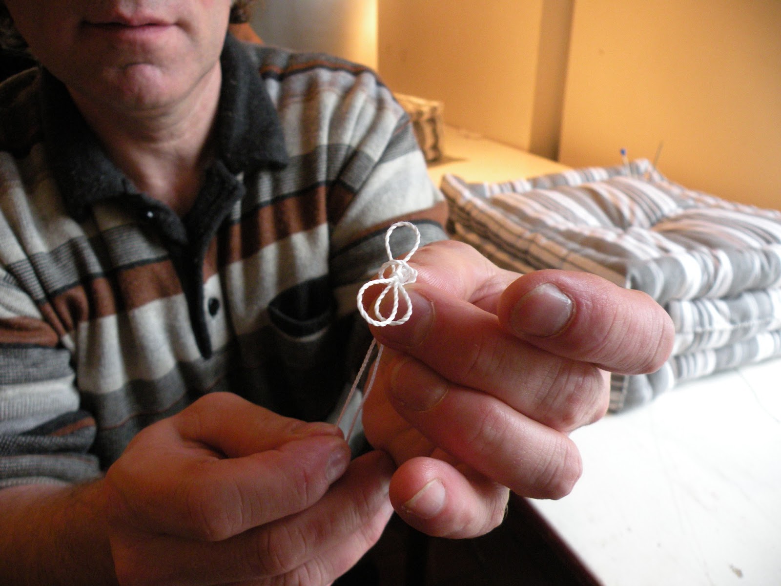 Design and Wool: Mattress Knot