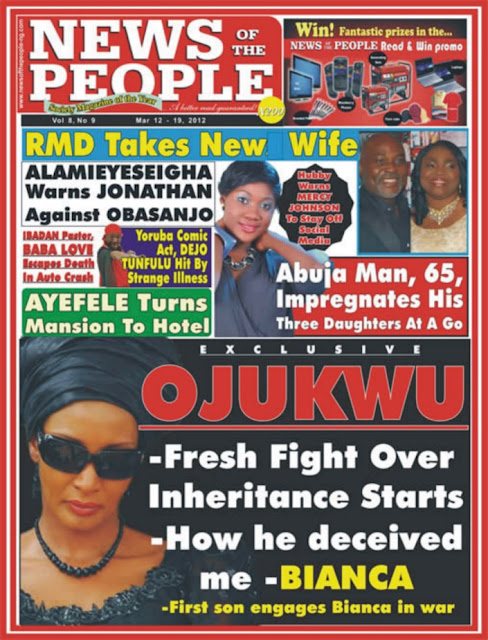 Ojukwu’s First Son Engages Bianca In War Over His Fathers Properties ...