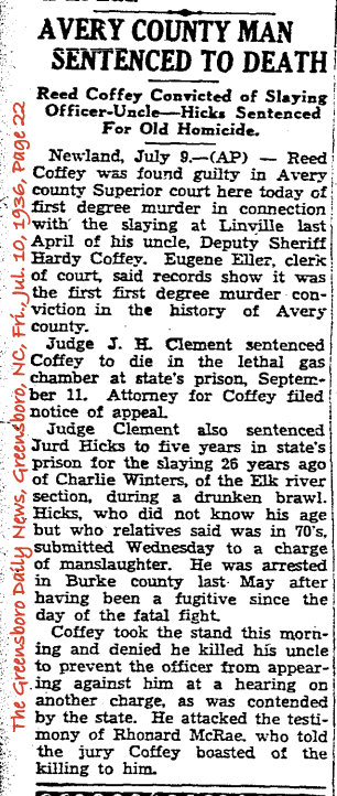 The Edward Coffey Project: Ernest Reid Coffey