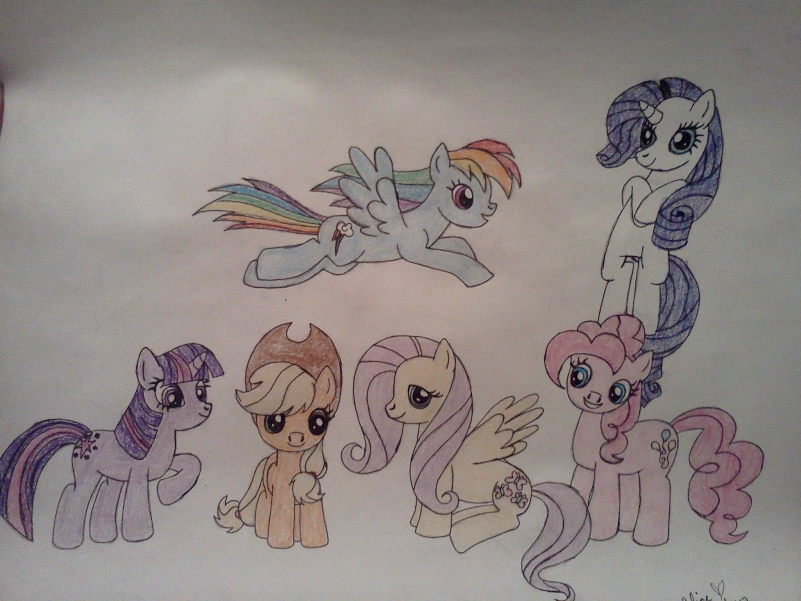 NinaChuu~ Make-up & Art: My Little Pony Drawing