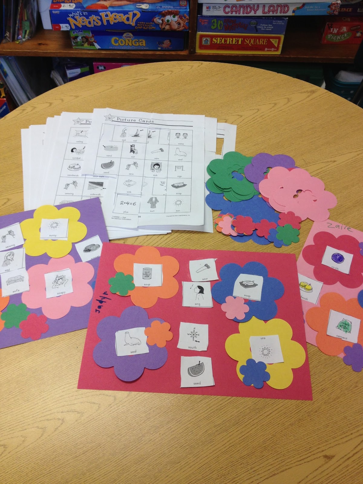 Live Love Speech: Articulation Flowers!