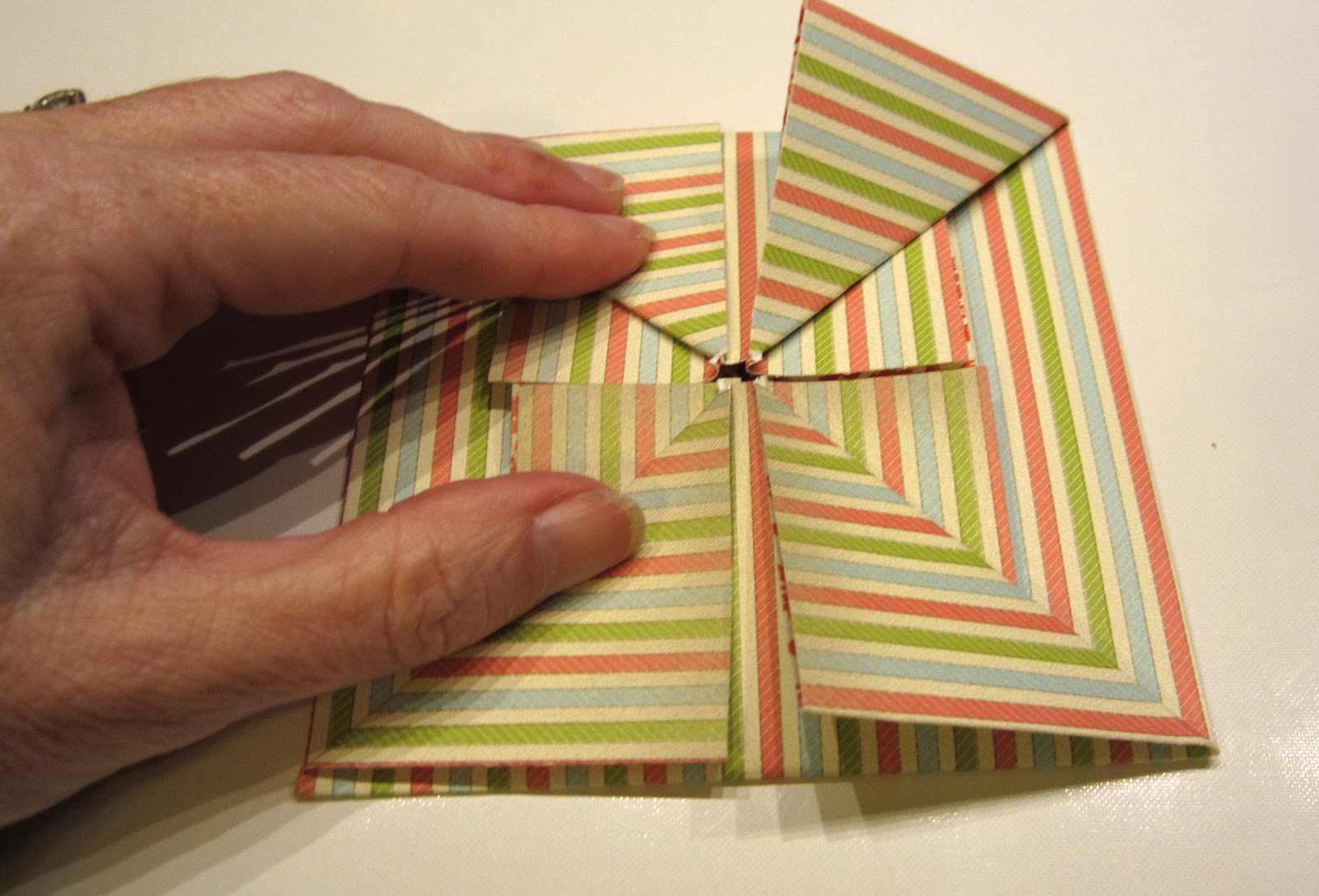 Inking It Up With Cathy: Technique Tuesday - Box Fold Card....