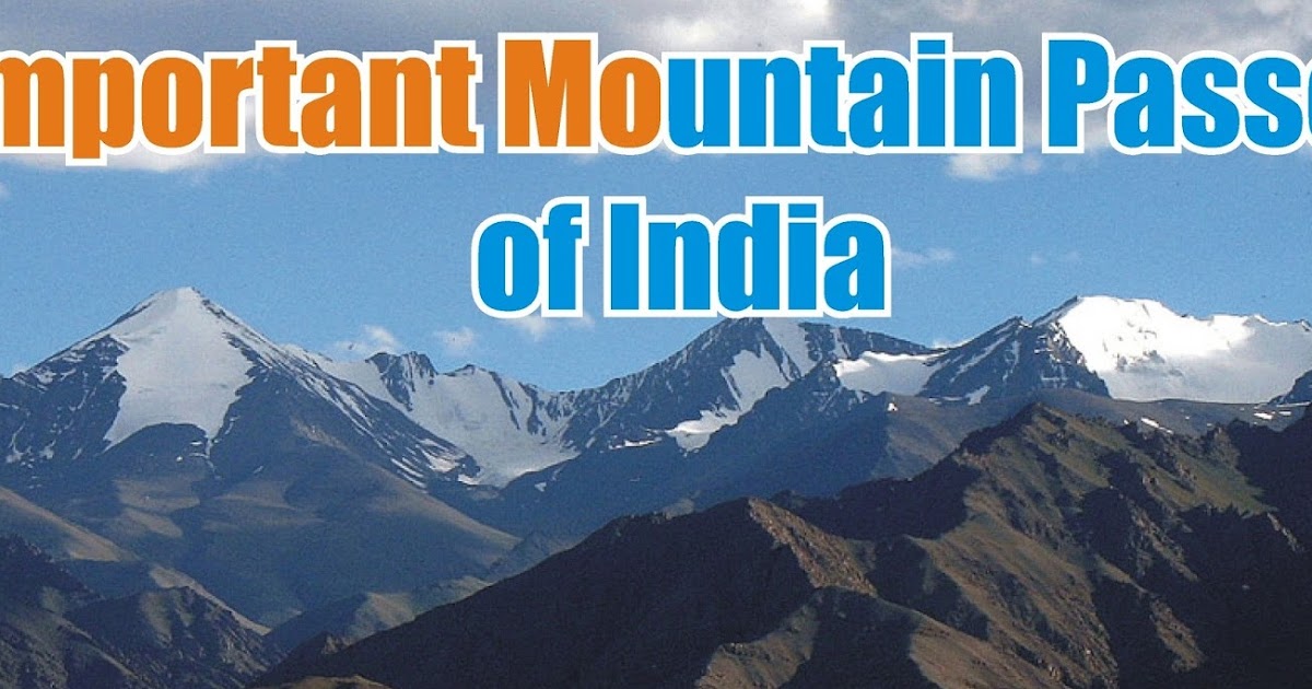 Kerala PSC Adda: List of Mountain Passes, Location and Separation