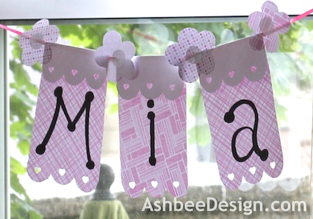 Ashbee Design: Quick and Easy DIY Birthday Banner