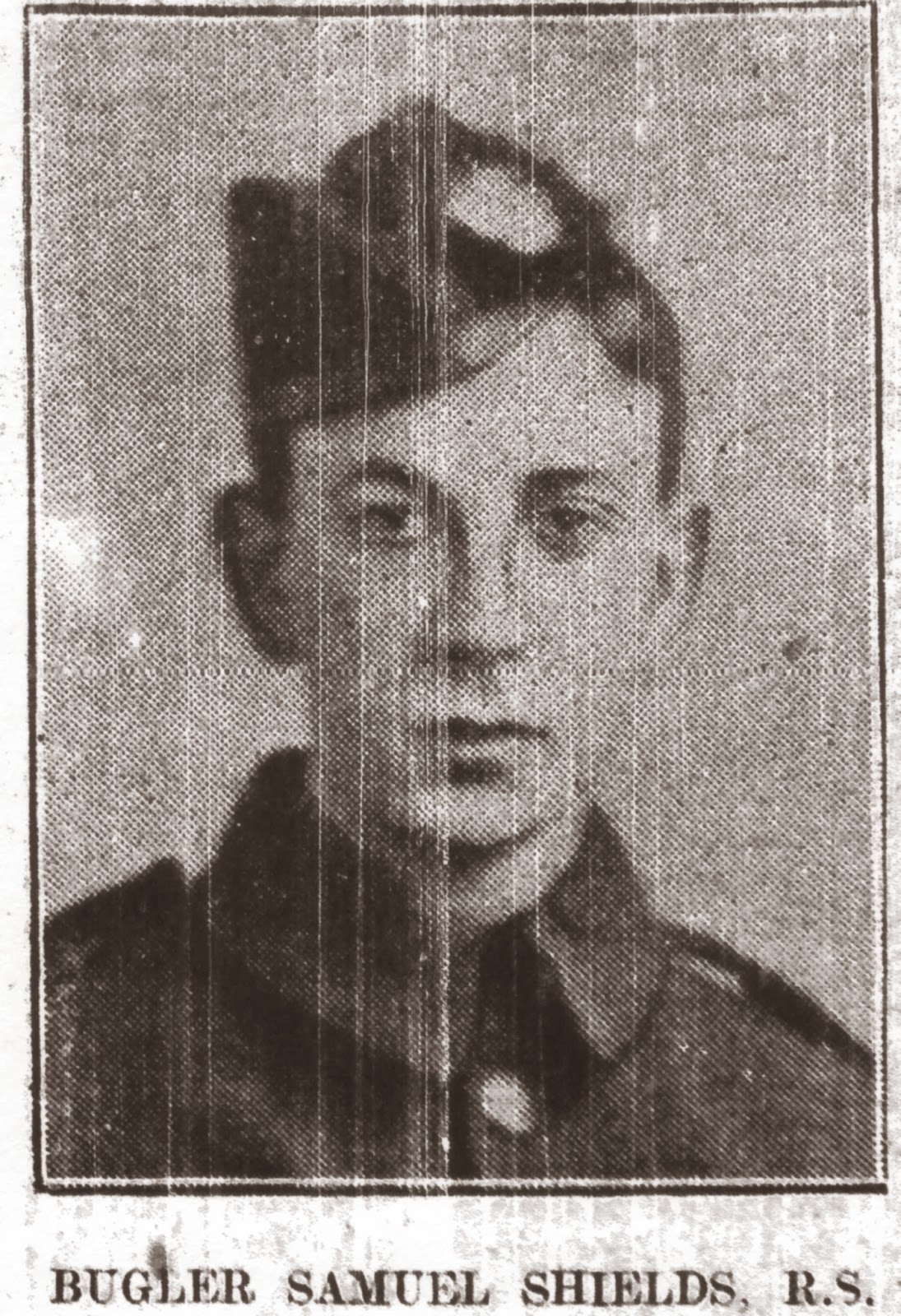 WW1 Soldiers from Cumnock: Bugler Samuel Shields