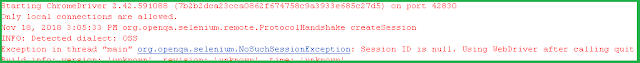 Different Types Of Exceptions In Selenium Webdriver Selenium Webdriver Tutorial Selenium