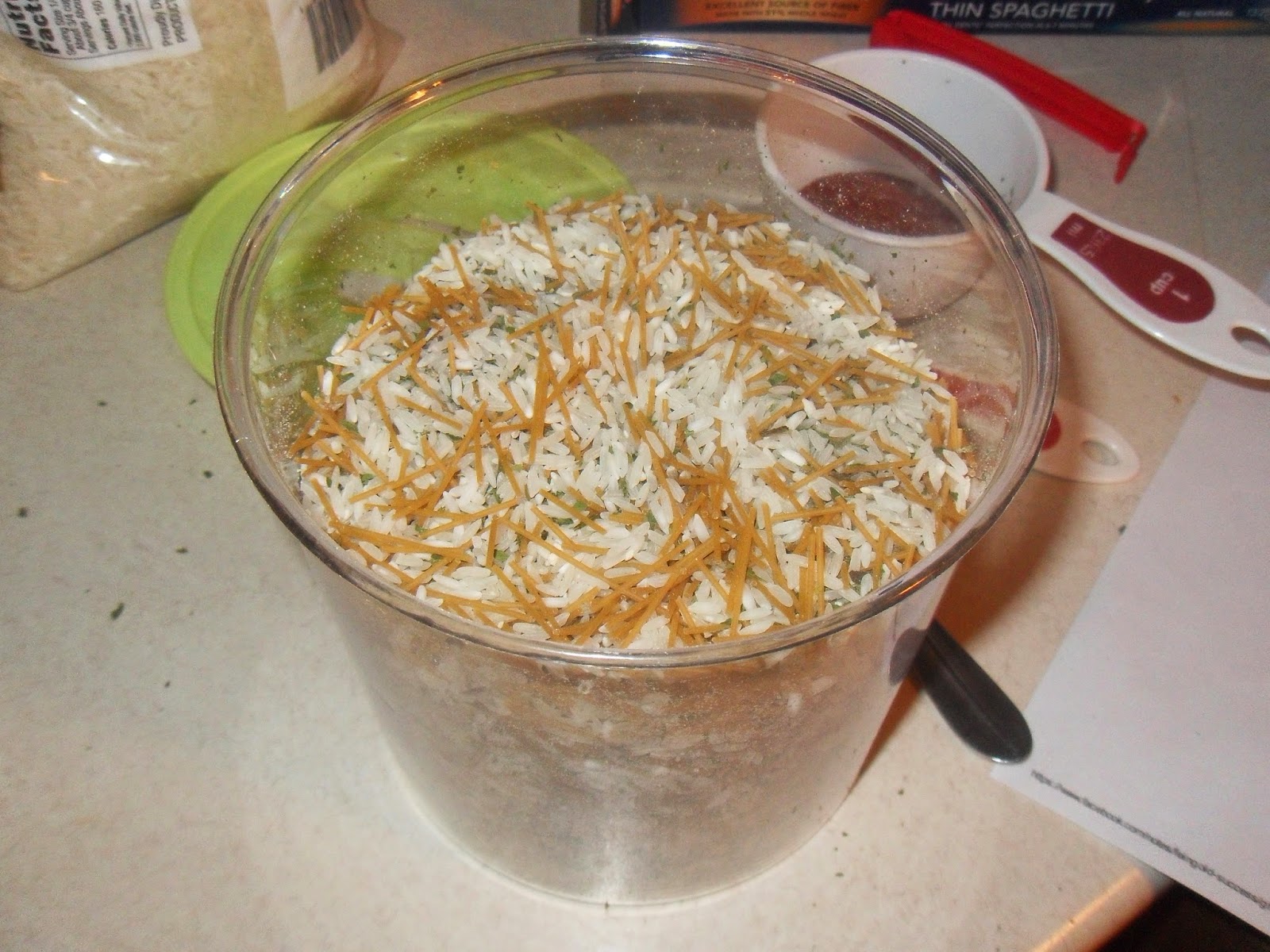 Simple Joy Crafting: Homemade Rice-a-Roni Mix