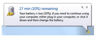 Windows Fellow: How To Change Low, Reserve & Critical Battery ...