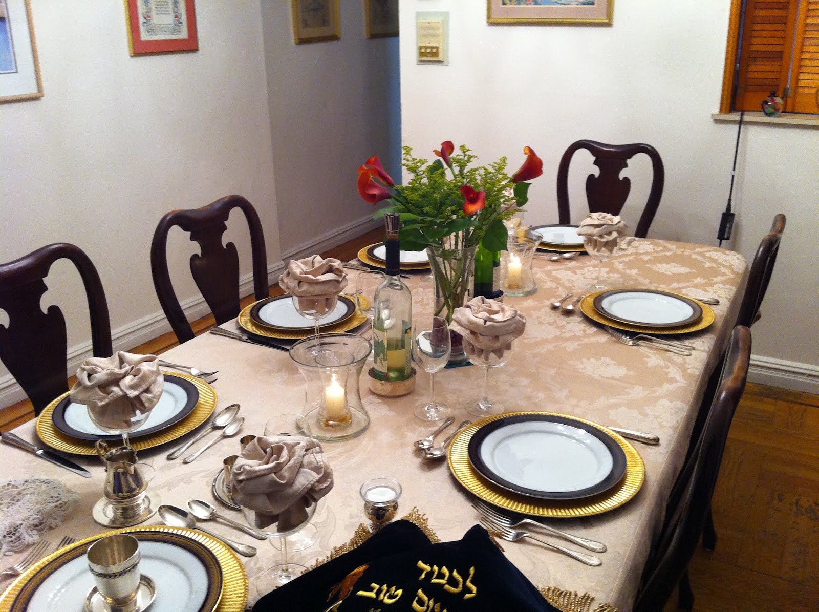 Guess Who's Coming To Dinner: Wishing Everyone A Golden Shabbos
