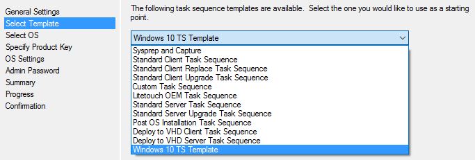 Create an MDT Task sequence Template | Syst & Deploy
