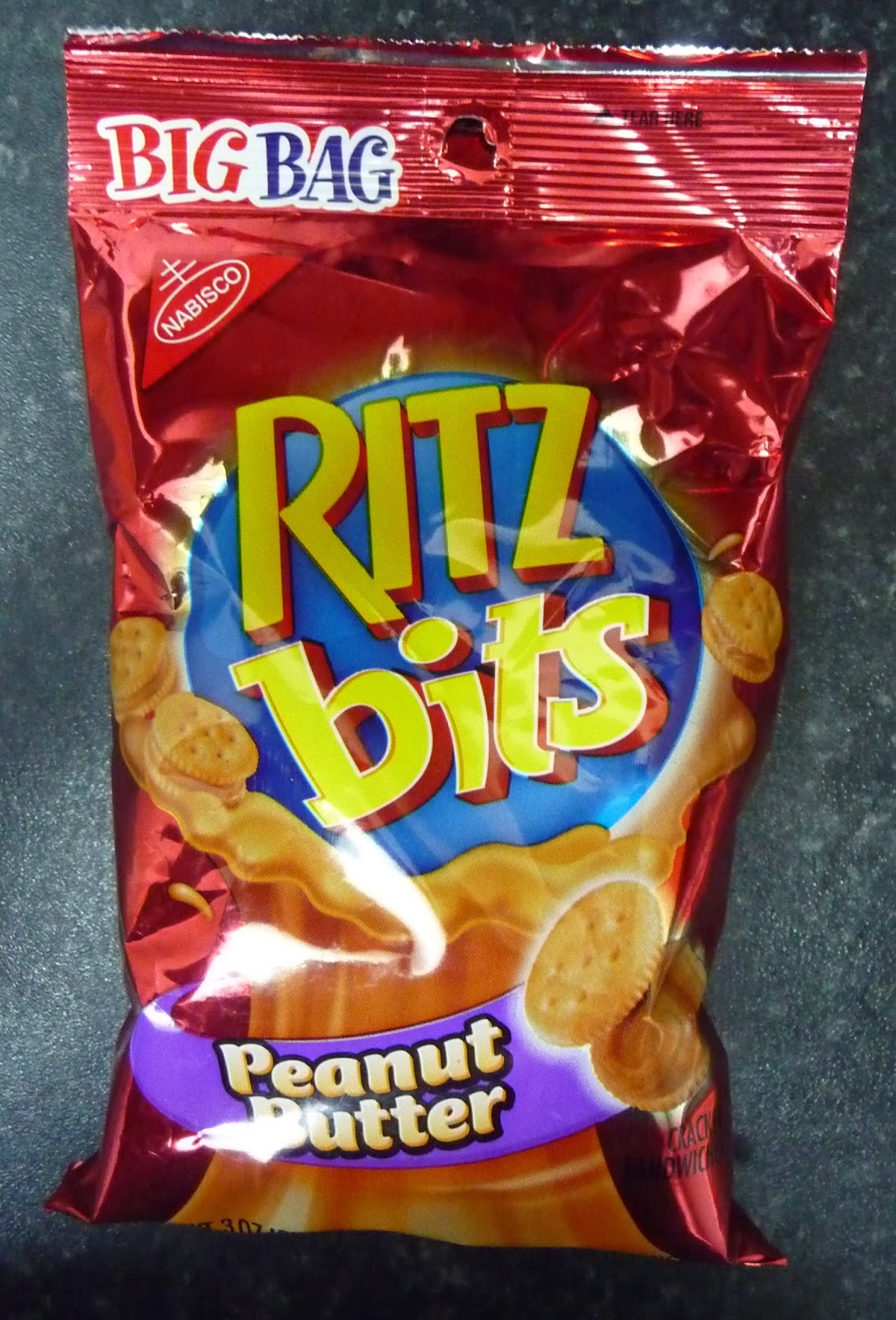 Something to look forward to: Nabisco Ritz Bits: Peanut butter