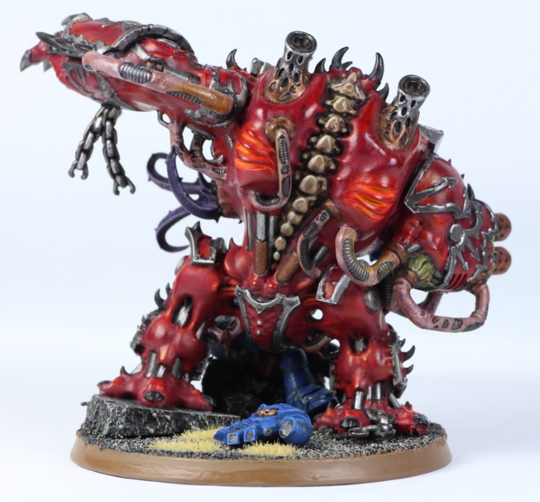Art and Musings of a Miniature Hobbyist: Word Bearers Helbrute in a ...
