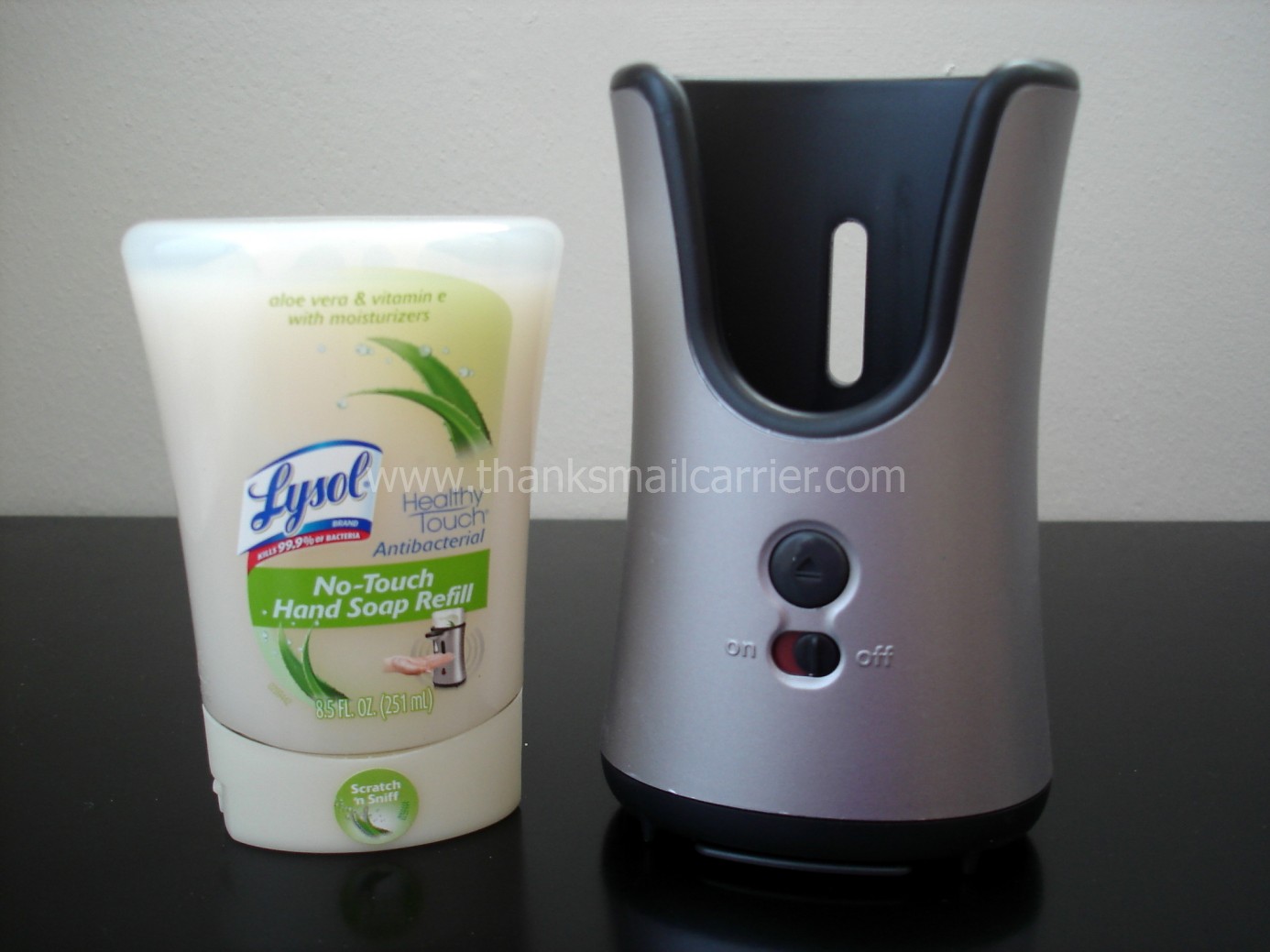 Thanks, Mail Carrier | Lysol Healthy Touch No-Touch Hand Soap System ...