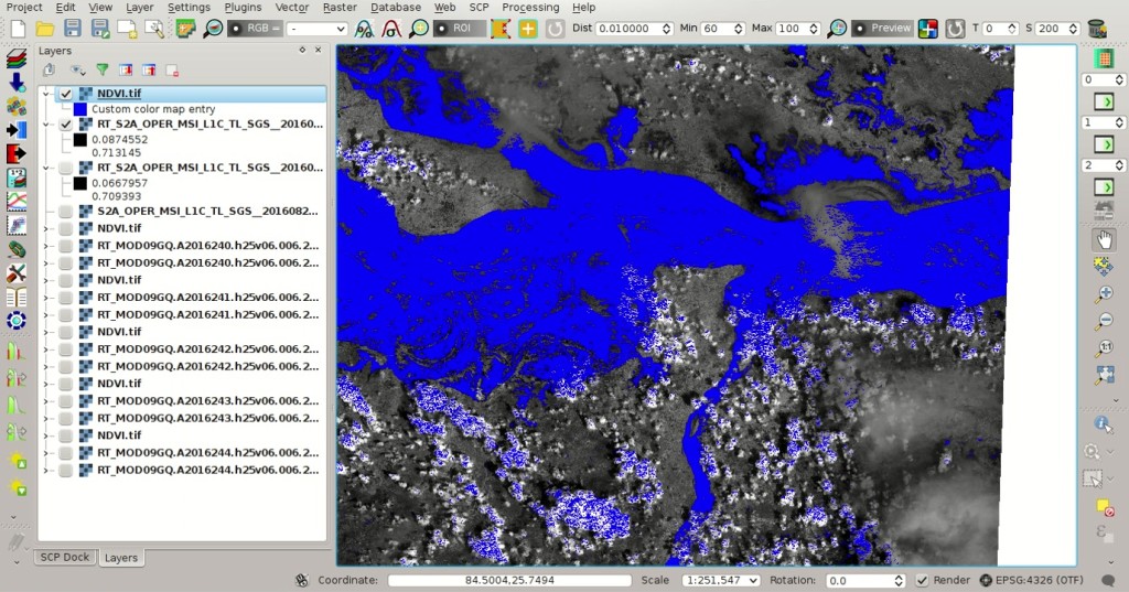From GIS to Remote Sensing: Flood Monitoring Using The Semi-Automatic ...