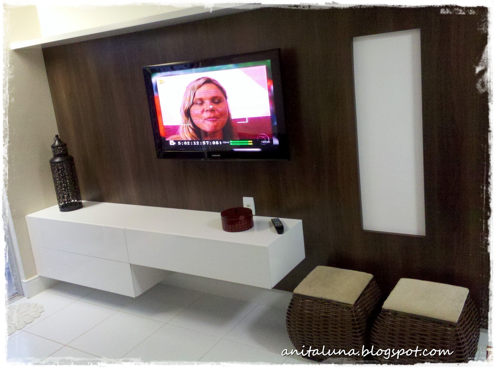 De tudo um pouco - por Anita Luna: HOME TV - Decoração
