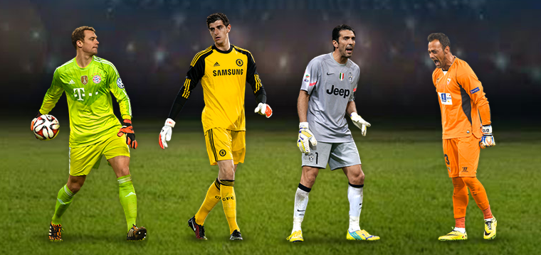 O Mundo dos Guarda-Redes: Beto, Neuer, Courtois e Buffon nomeados para ...