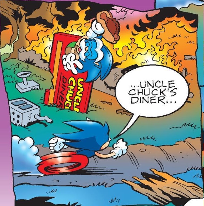 Hedgehogs Can't Swim: Sonic the Hedgehog: Issue 175