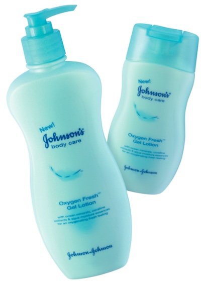 ET Shuben™: Johnson's Body Care Oxygen Fresh Gel Lotion