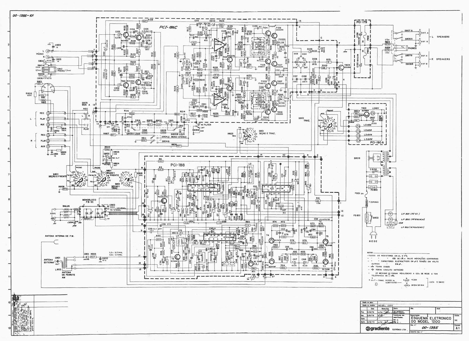 Vintage 70 80: Esquemas Gradiente 01