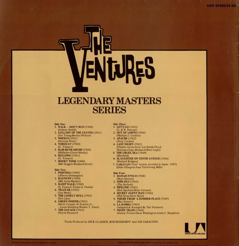 ENTRE MUSICA: THE VENTURES – Legendary masters