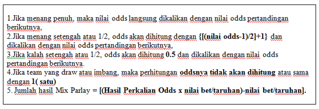 HARIANMAG: CARA MENGHITUNG MIX PARLAY
