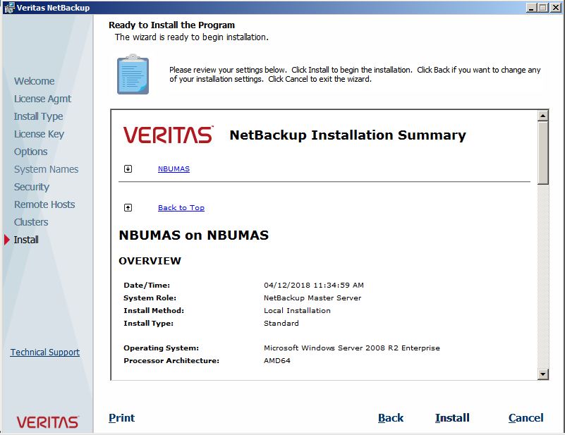 Remote Infrastructure Management: Veritas NetBackup 8.1 Installation and Configuration with ...