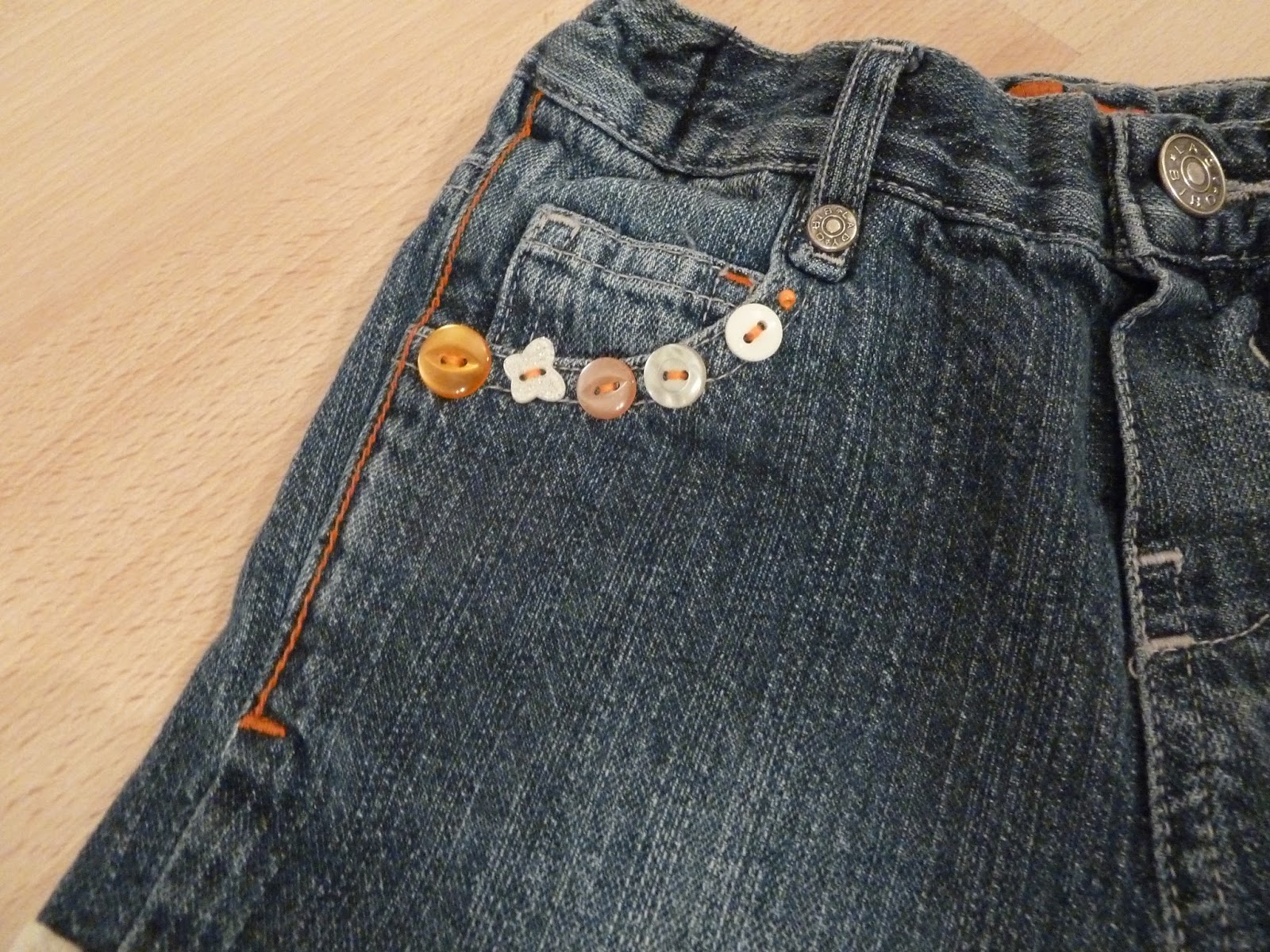 Little Blue Mouse: Kid's jeans skirts and sheep charming
