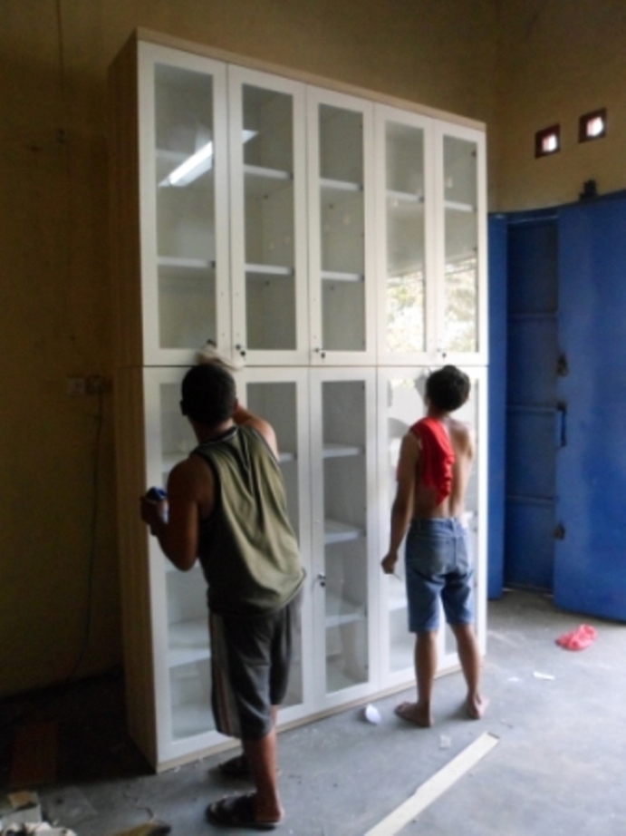 Lemari Dokumen Kantor Bahan Multiplek HPL Modular System | Rak File ...