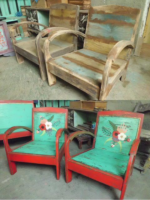 Table for the Java arm chairs