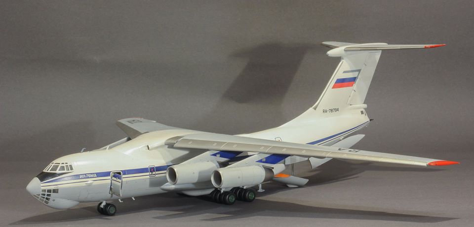 10mm Wargaming: Ilyushin Il-76 from Zvezda