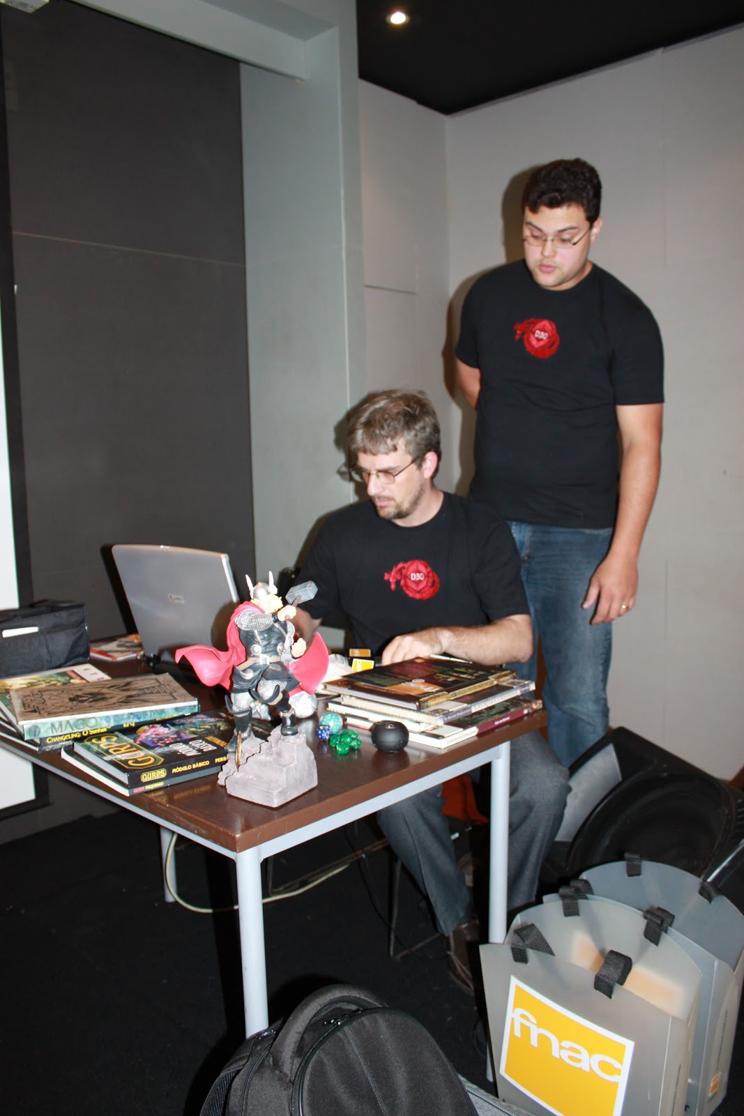 VÓRTEX: Fotos da Palestra na FNAC