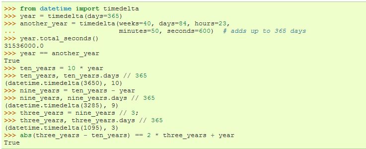 程式扎記 Python Std Library Data Types Datetime — Basic Date And Time Types 4016