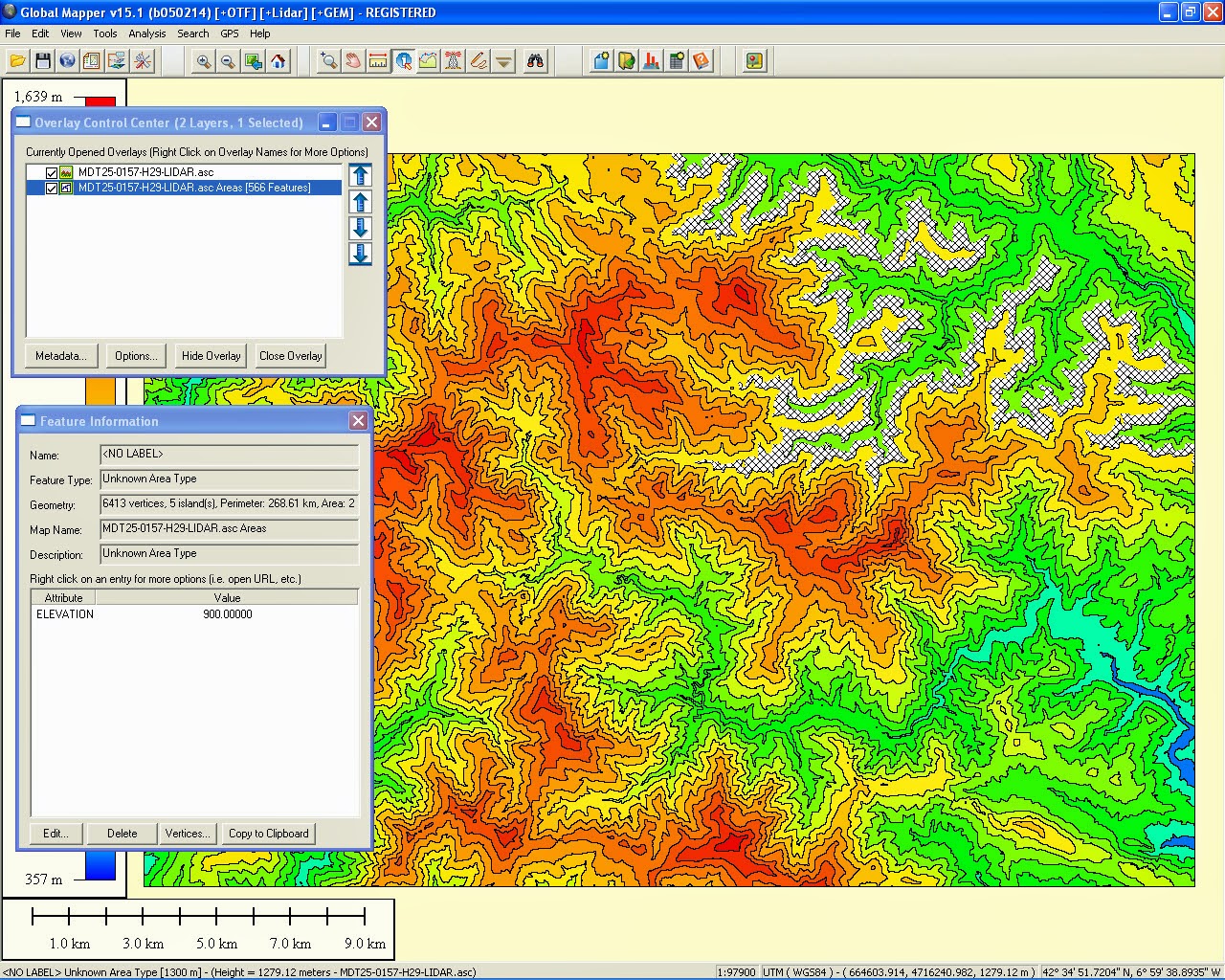 Generar curvas de nivel con Global Mapper o QGIS. - EspanaMapa