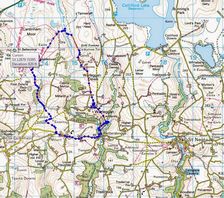 Musings from Higher Downgate and Elsewhere: Warleggan and its environs