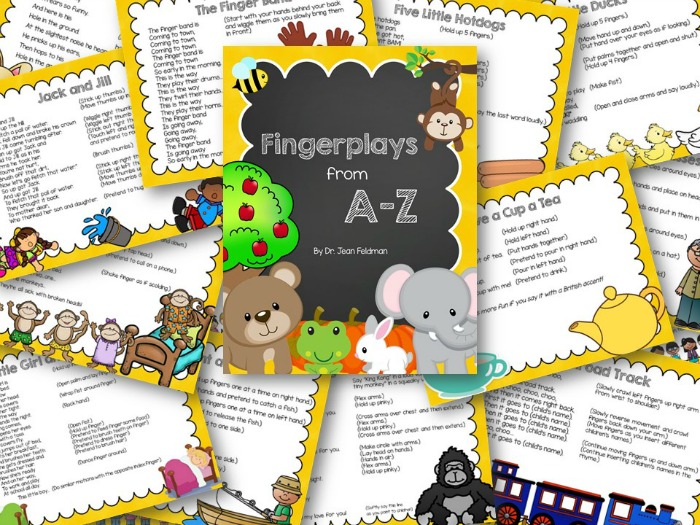 FINGERPLAYS FROM A-Z - Dr. Jean & Friends Blog