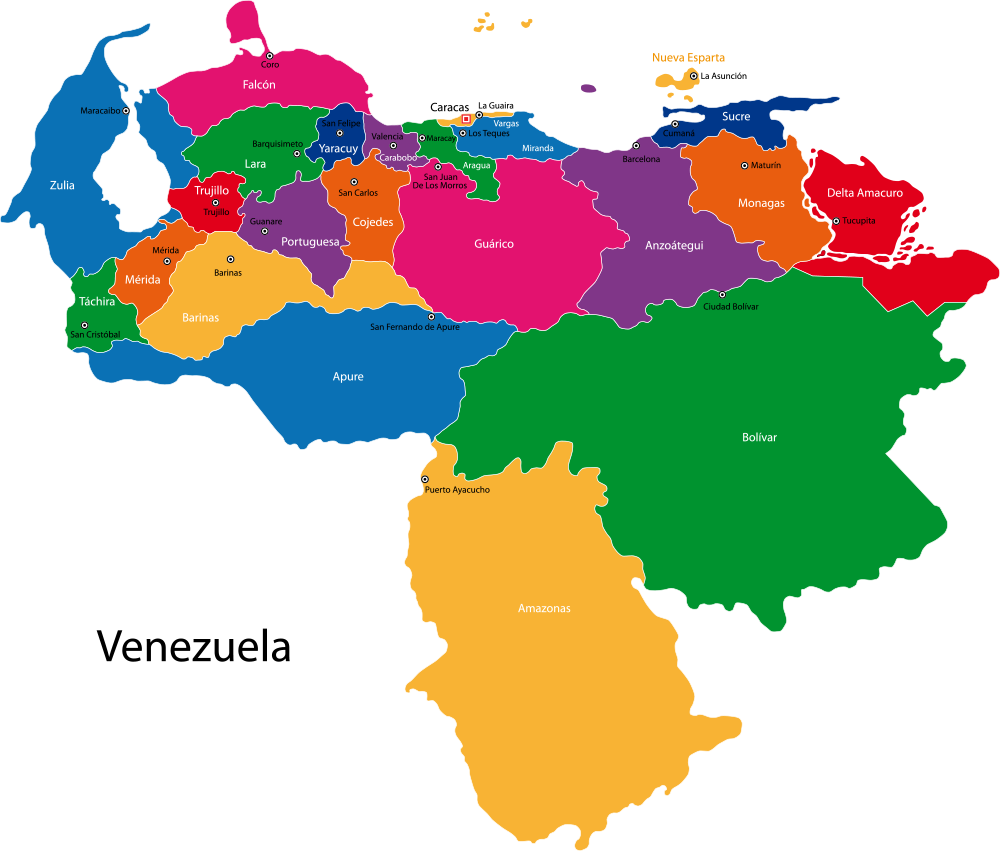 Mapas da Venezuela