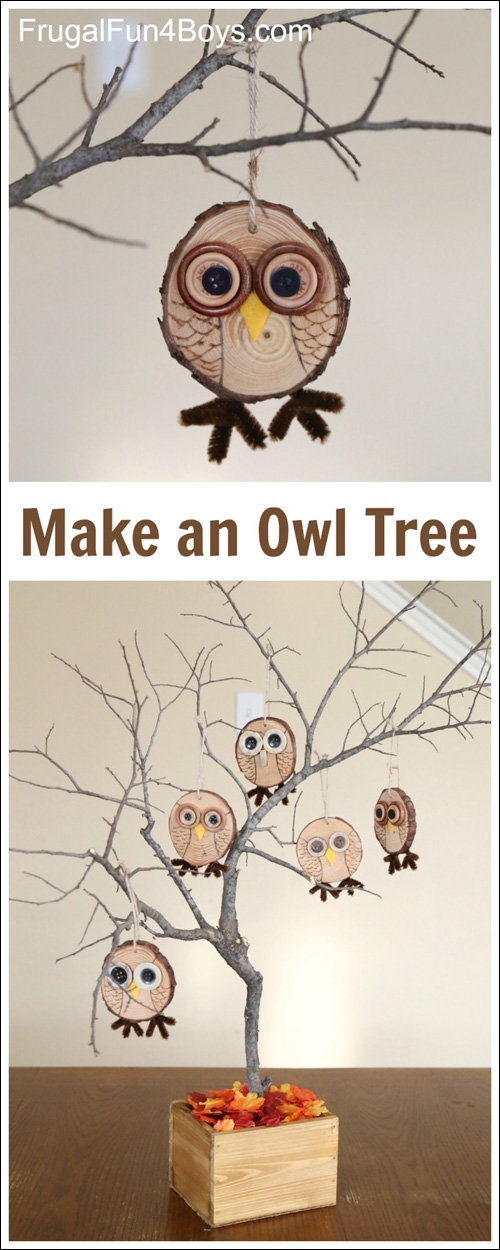 My Owl Barn: Owl Tree and Door Hanging Tutorial