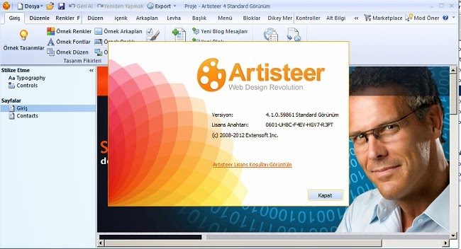 Artisteer Tema Yapma Proğramı Full İndir | Kimin Nesi | Kişisel Blog