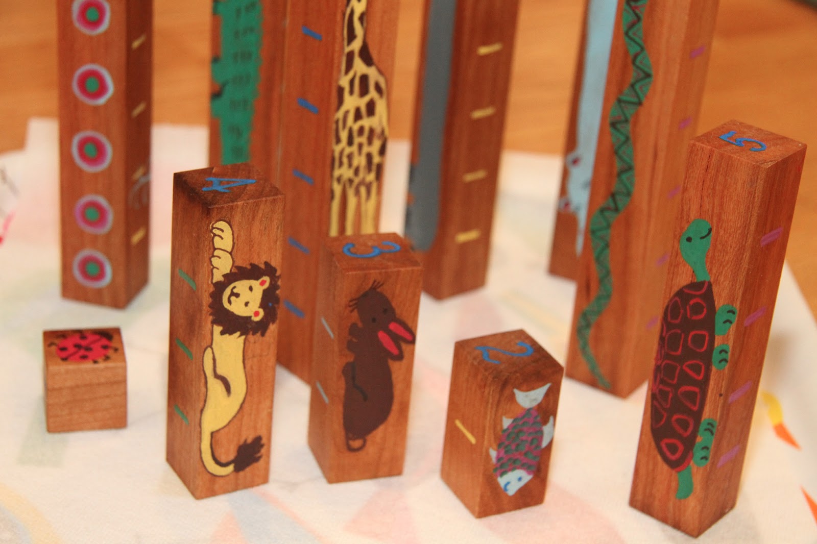 This One Good Life: Homemade Wooden Measuring Sticks