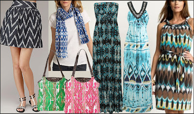 Kim Designs: Tribal Inspired: Ikat Print