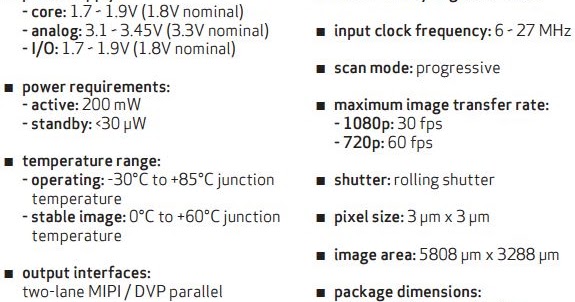 Image Sensors World: Omnivision Announces Low Power 1/3-inch 1080p30 ...