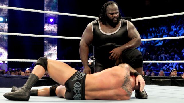 WWE In live!!!!: RANDY ORTON vs MARK HENRY