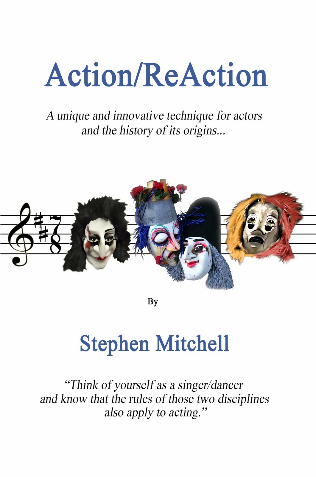 Stephen Mitchell: Action/ReAction: Book cover as movie poster