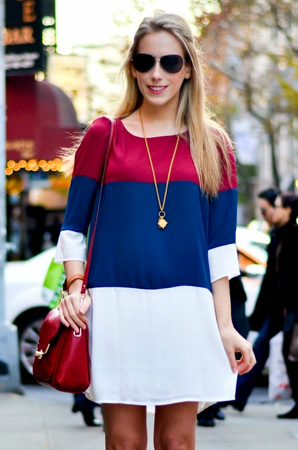 A Color Block Dress & A 'Brunch Party' - Katie's Bliss