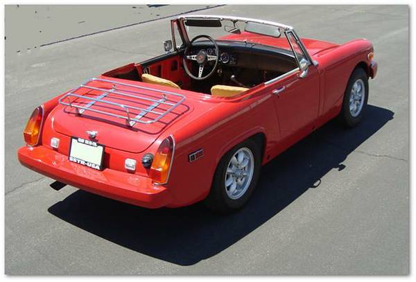3-Cyl Suzuki Turbo: 1972 MG Midget - DailyTurismo